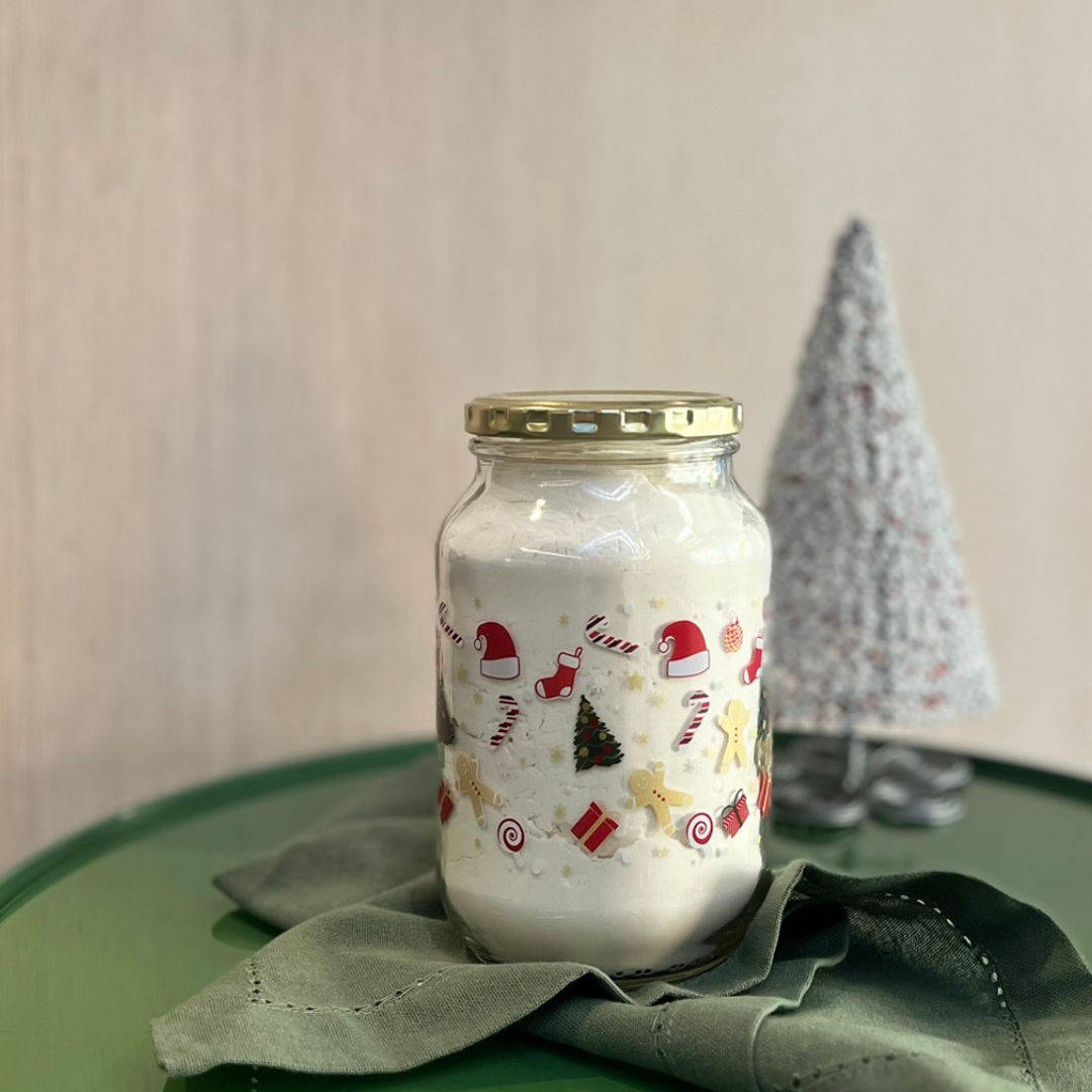 Consol Glass Festive Catering Jar 1000ml (1L) with Gold lid — The ...